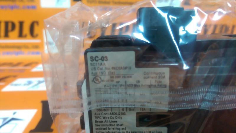FUJI SC-03 SC11AA MAGNETIC CONTACTOR-NEW