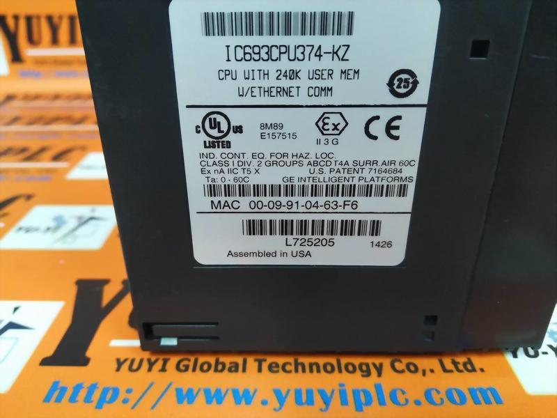 GE FANUC IC693CPU374-KZ CPU 374 MODULE