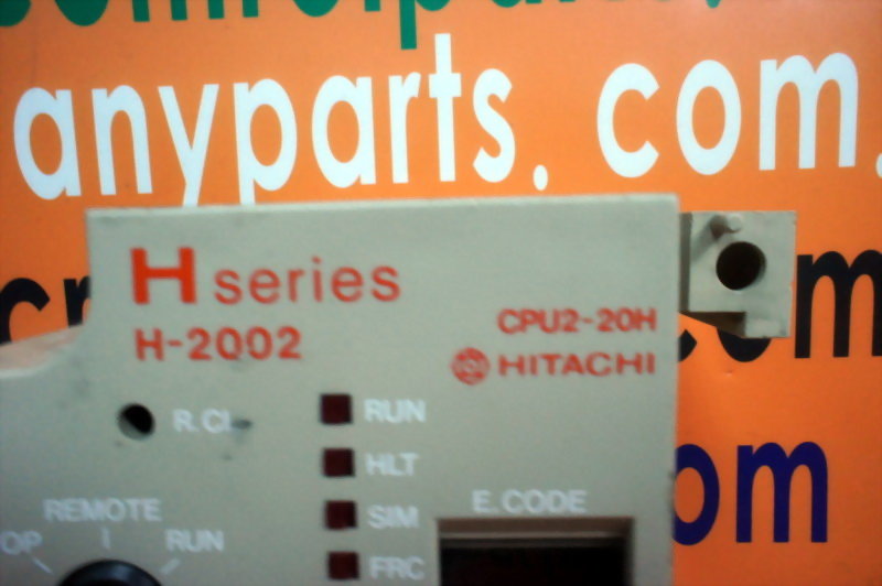 HITACHI H-2002 H-SERIES CPU2-20H