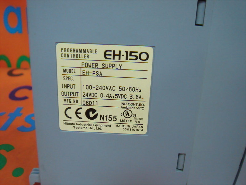 HITACHI PROGRAMMABLE CONTROLLER POWER SUPPLY EH-PSA