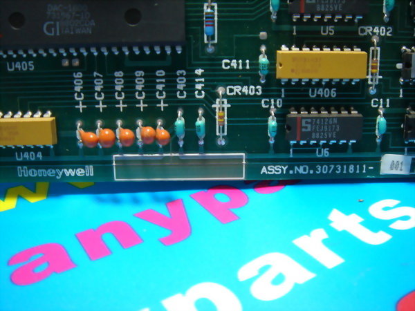 HONEYWELL TDC2000 ASSY NO. 30731811-001 OUTPUT CARD