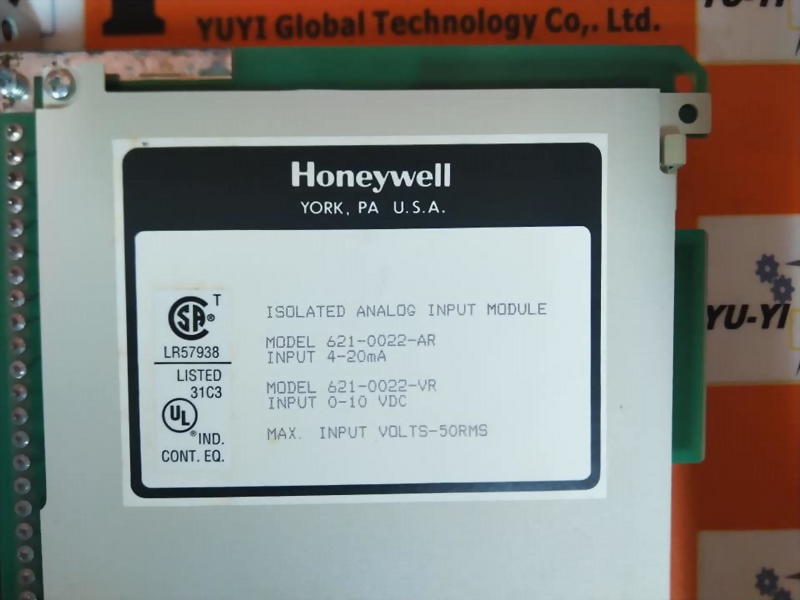 HONEYWELL 621-0022AR ISOLATED ANALOG INPUT MODULE PLC