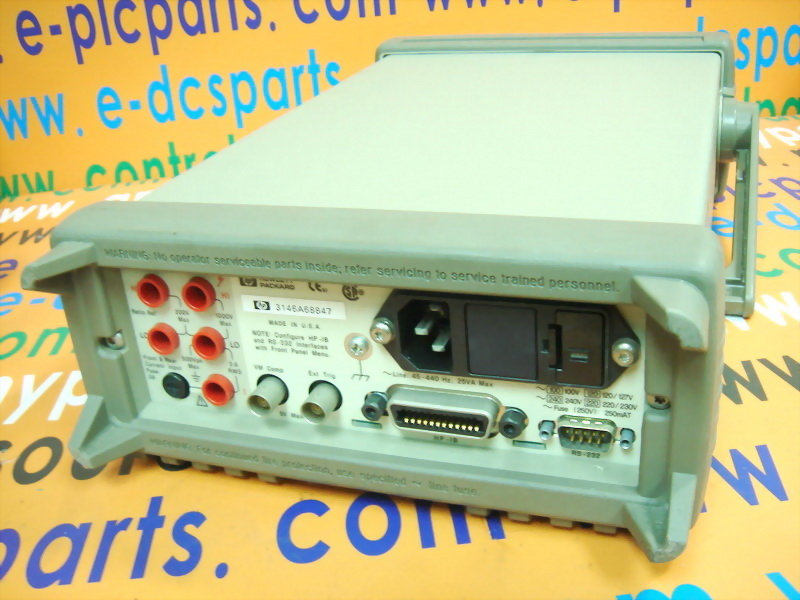 HP AGILENT 34401A DIGITAL MULTIMETER, 6.5 DIGIT (GPIB)