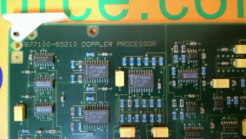 HP DOPPLER PROCESSOR UITRASOUND BOARD B77100-65210