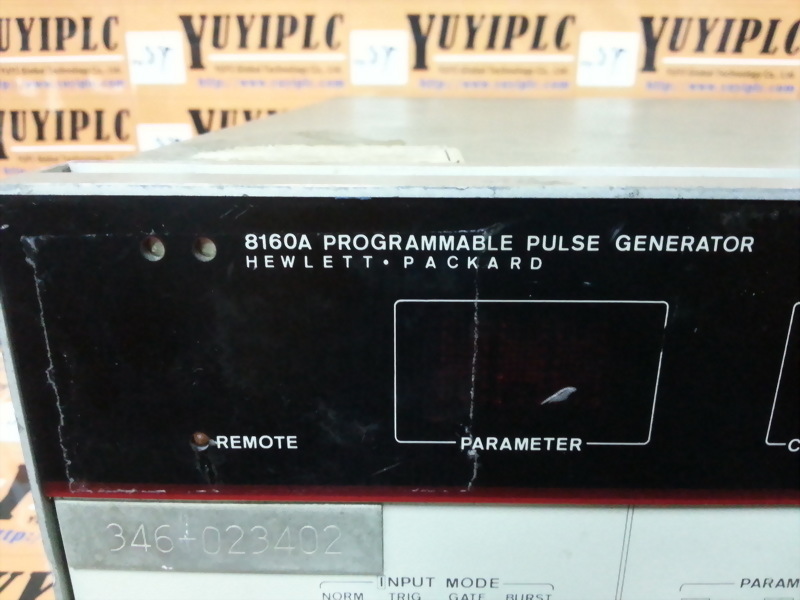 HP 8160A PROGRAMMABLE PULSE GENERATOR