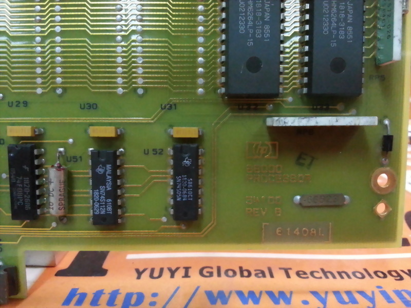HP/AGILENT 54100 66523 REV B BOARD 68000 PROCESSOR