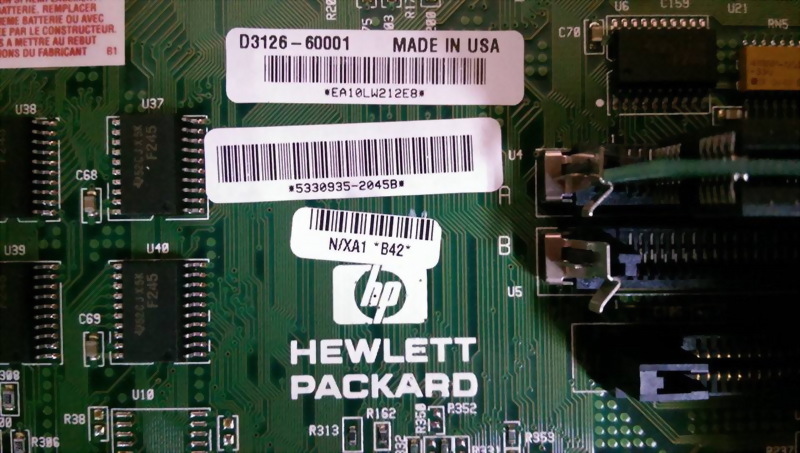 HP D3126-60001 VECTRA VL2 SYSTEM BOARD