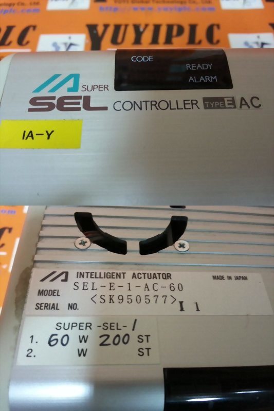 Iai Intelligent Actuator Sel E 1 Ac 60 Controller