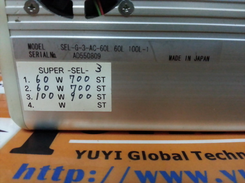 IAI SEL CONTROLLER SEL-G-3-AC-60L.60L 100L-1