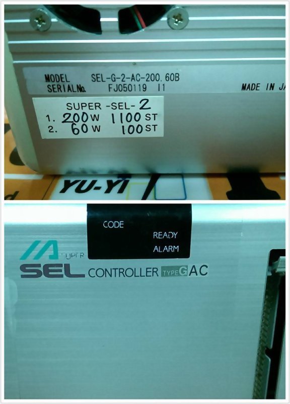 IAI SEL-G-2-AC-200.60B SUPER SEL CONTROLLER