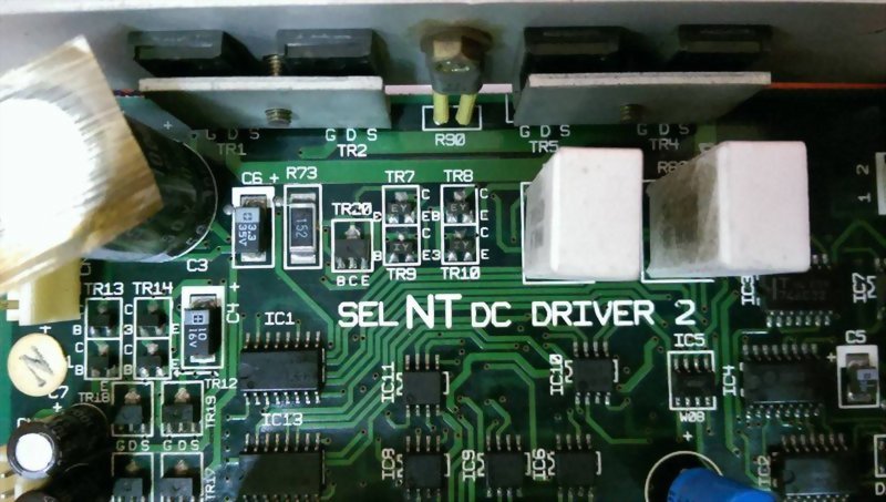 IAI SEL NT DC DRIVER 2 BOARD