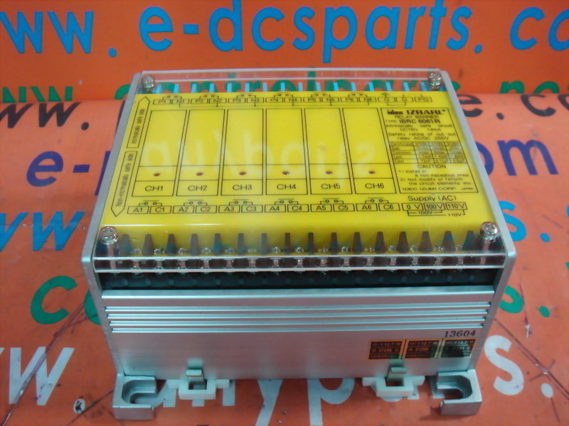 IDEC 1BRC 6061R RELAY BARRIER