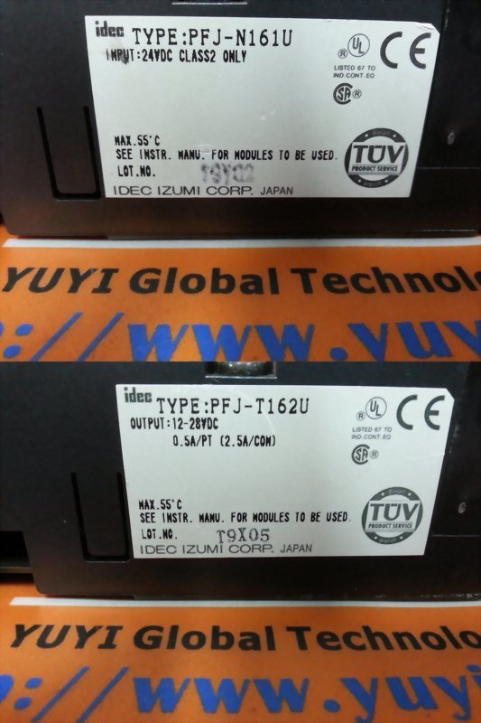 IDEC IZUM PFJ-N161U INPUT / PFJ-T162U OUTPUT MODULE