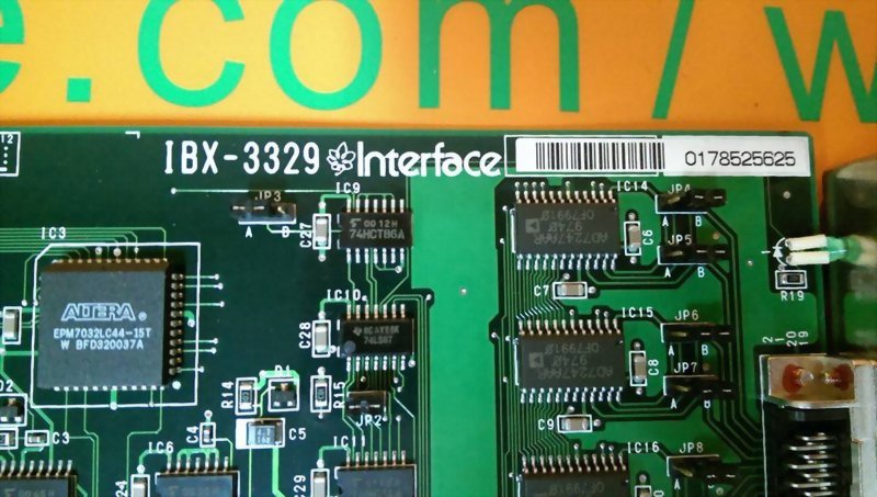 INTERFACE PC BOARD IBX-3329