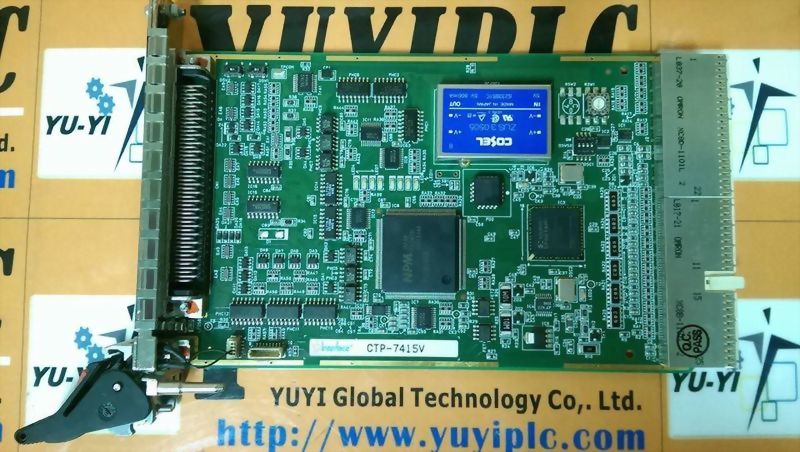 INTERFACE COMPACTPCI CTP-7415V BOARD