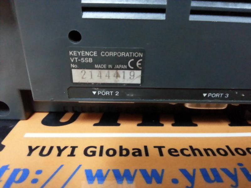 KEYENCE VT-5SB Operator Interface