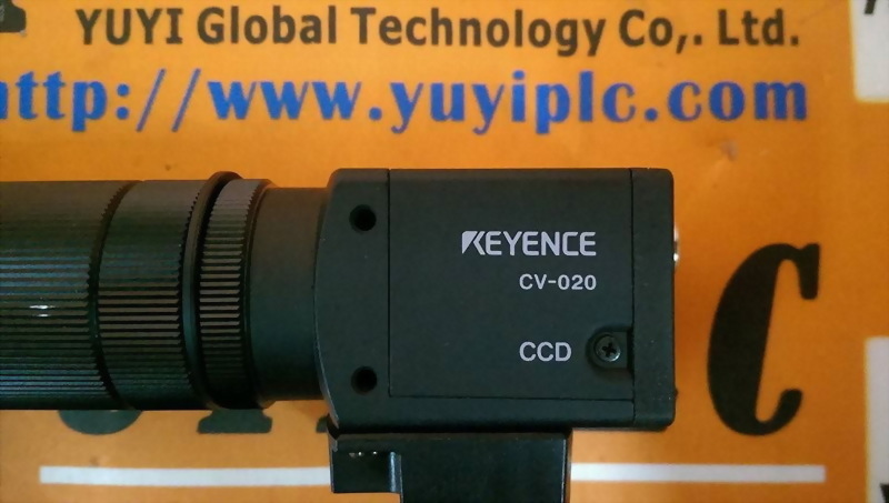 KEYENCE CV-020 CCD CAMERA TV LENS 50MM 1:1.8