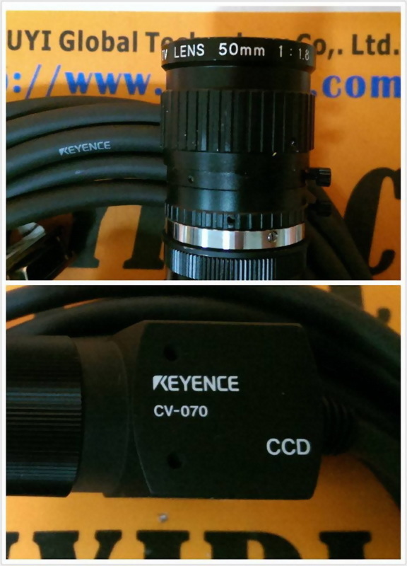 KEYENCE CV-070 MACHINE VISION CCD CAMERA