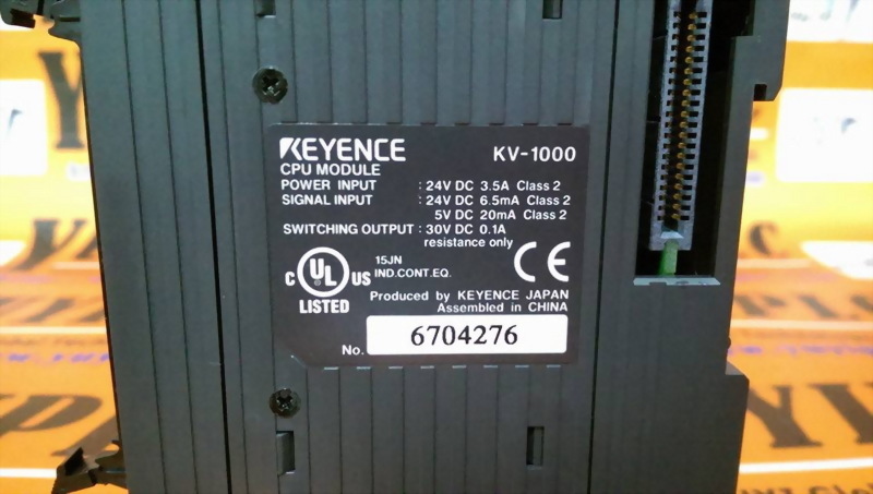 KEYENCE KV-1000 PLC CPU MODULE