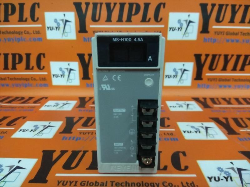 KEYENCE MS-H100 POWER SUPPLY MODULE