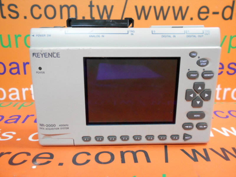 KEYENCE NR-2000 400KH2 DATA ACQUISITION SYSTEM