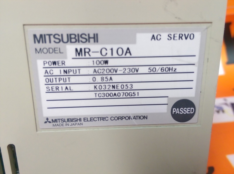 MITSUBISHI MR-C10A AC SERVO