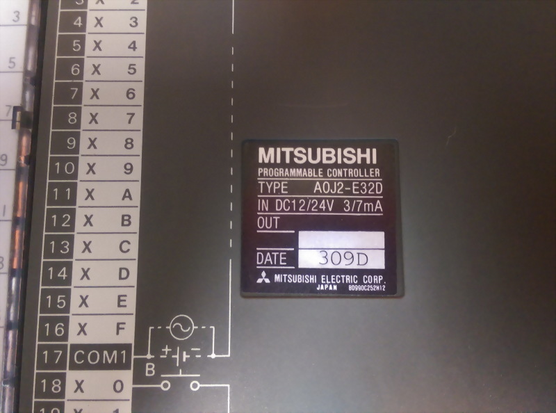 MITSUBISHI A0J2-E32D INPUT MODULE