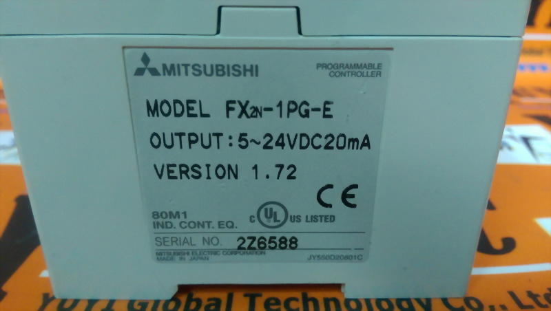 MITSUBISHI FX2N-1PG-E POSITIONING MODULE