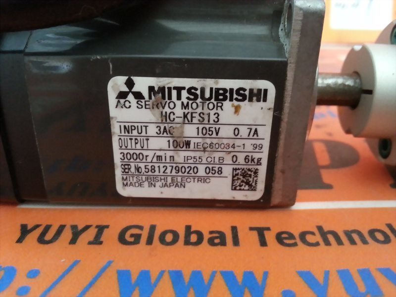 MITSUBISHI HC-KFS13 AC SERVO MOTOR