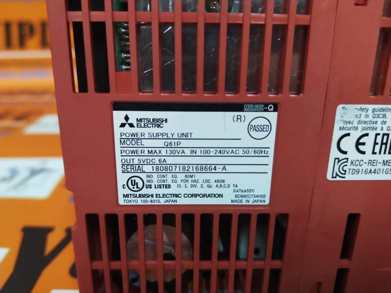 MITSUBISHI Q61P PLC POWER SUPPLY MODULE
