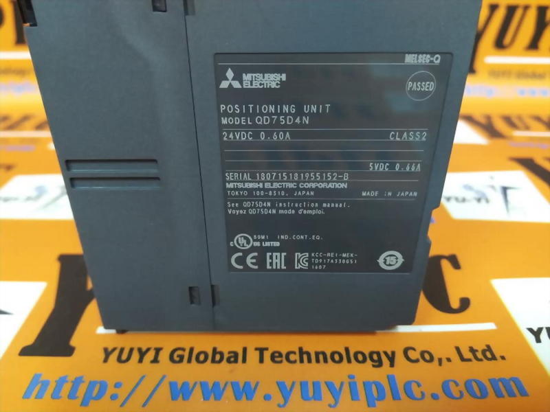 MITSUBISHI QD75D4N PLC POSITIONING MODULE