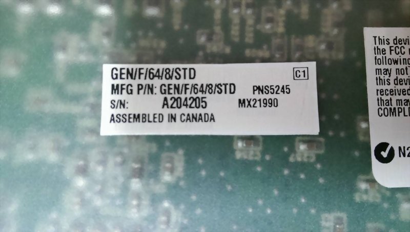 MATROX GRAPHIC BOARD GEN/F/64/8/STD W/ DIG/MOD ISA