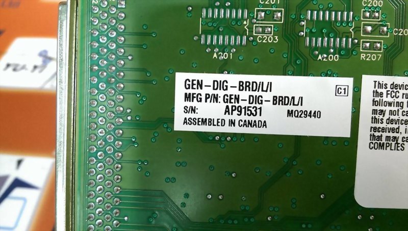 MATROX GRAPHIC BOARD GEN/X/00/8/STD W/ DIG/MOD ISA