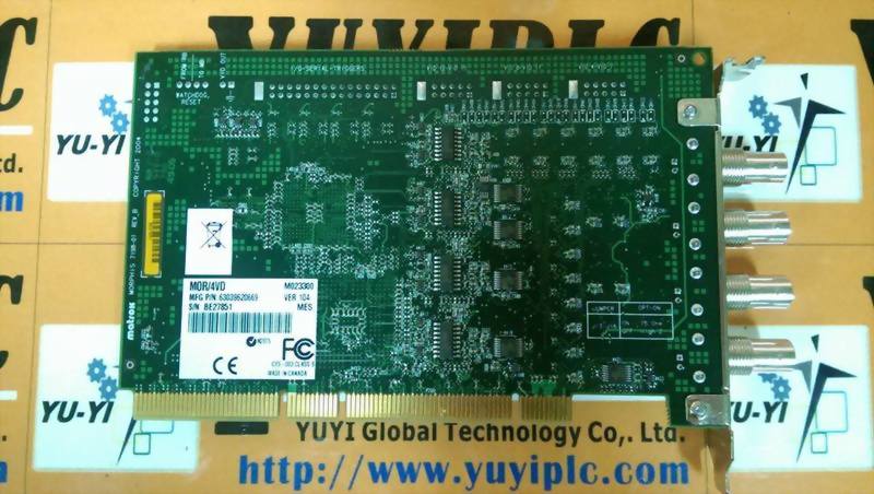 MATROX MORPHIS 7198-01 REV.B FRAME GRABBER BOARD