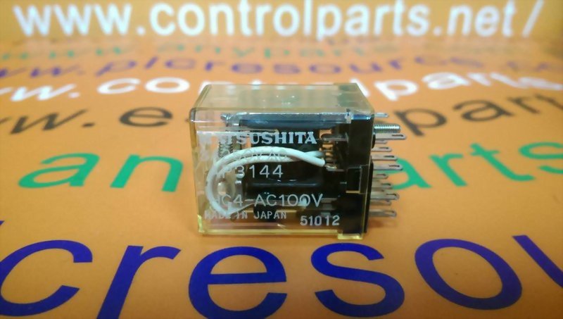 MATSUSHITA 3A250 VAC HC4-AC100V RELAY AP3144