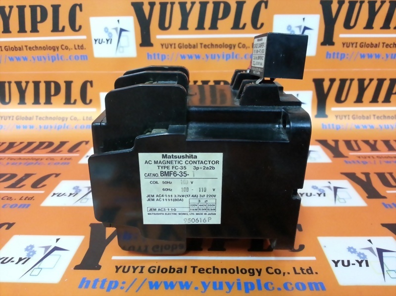 MATSUSHITA AC MAGNETIC CONTACTOR FC-35 BMF6-35-1