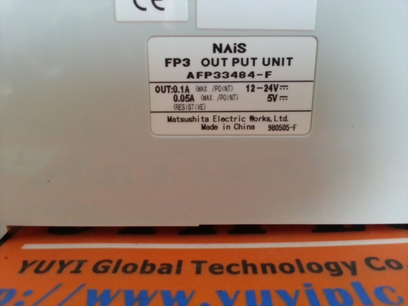MATSUSHITA AFP33484-F NAIS FP3 OUTPUT UNIT