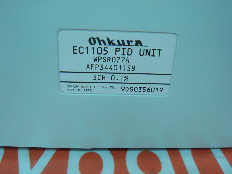 OHKURA / MATSUSHITA EC1105 PID UNIT / WPSR077A AFP3440113B