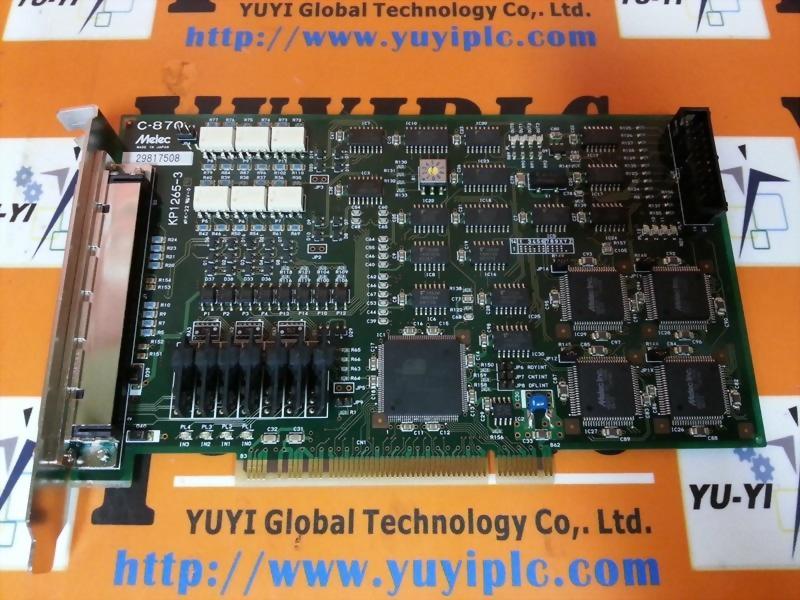 MELEC C-870 KP1265-3 SERVO STEPPER MOTOR CONTROL CARD