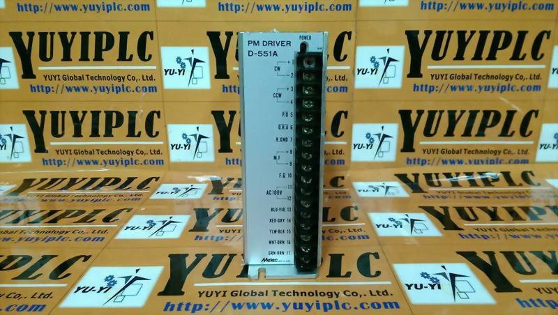 MELEC PM DRIVER D-551A SERVO STEPPER MOTOR DRIVE