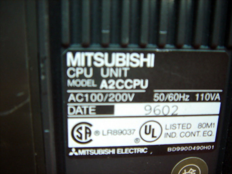 MITSUBISHI A2C CPU UNIT