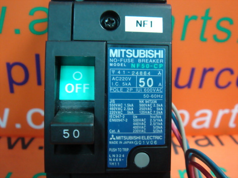 MITSUBISHI NF50-CP POLE 2P 50A