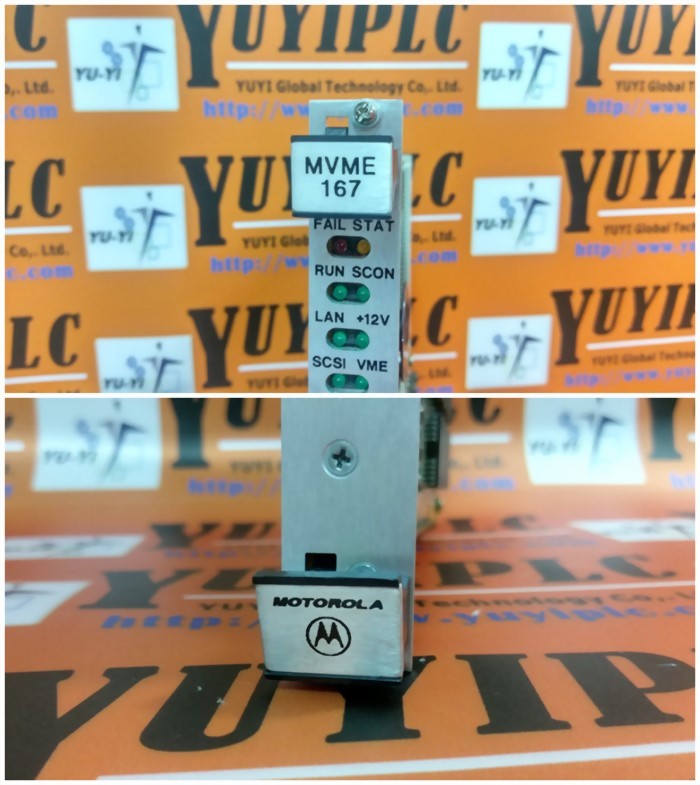 MOTOROLA PLC MVME 167 / 01-W3826B SINGLE BOARD COMPUTER