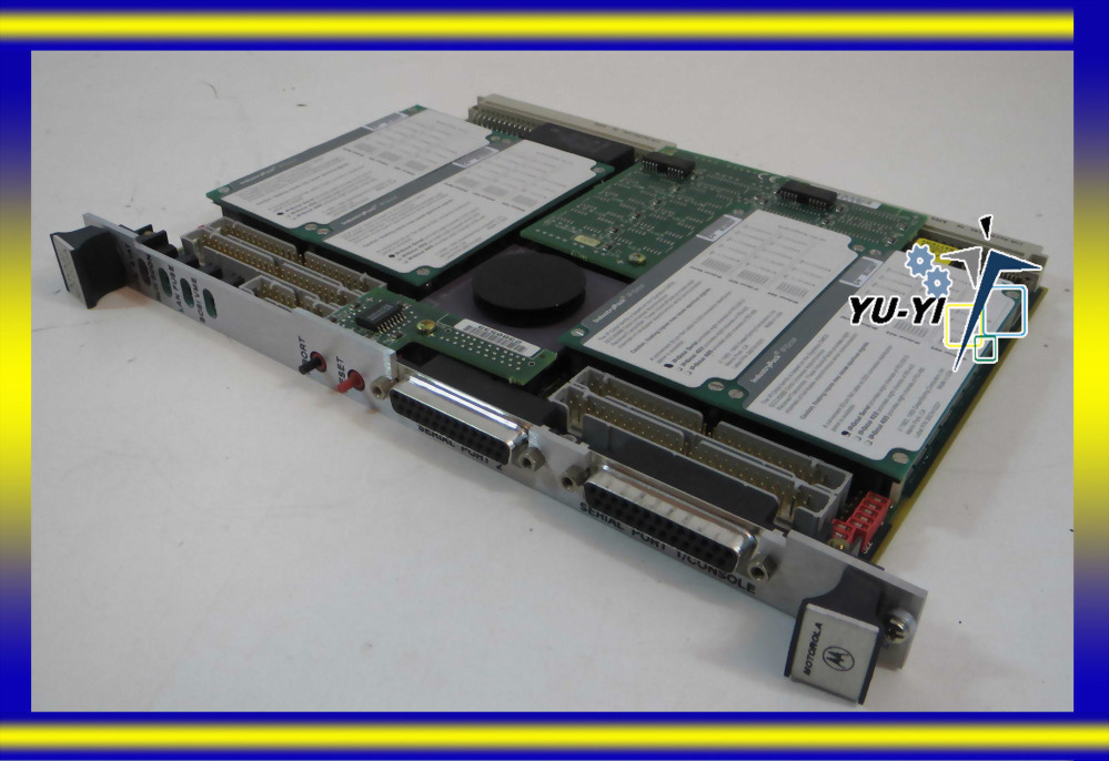 MOTOROLA RACK CARD MVME 162-020A, VME RS-232-D