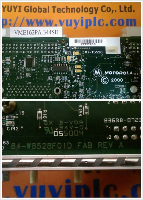 MOTOROLA VME162PA 344SE 01-W3528F 60B 84-W8528F01D