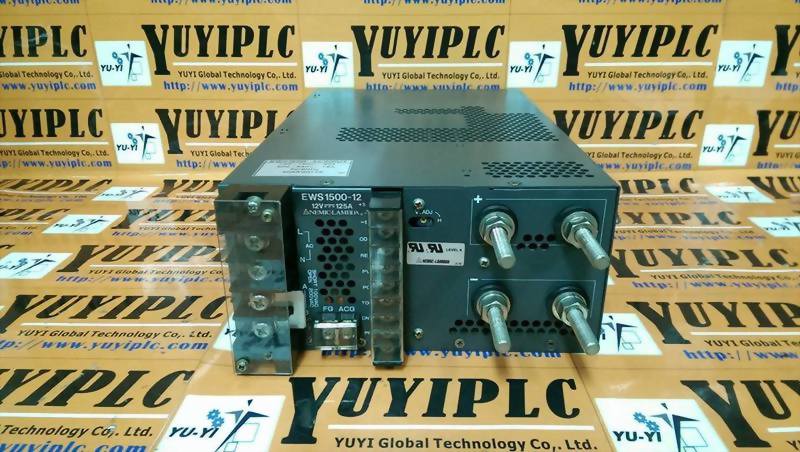 NEMIC LAMBDA EWS1500-12 POWER SUPPLY 12V 125A