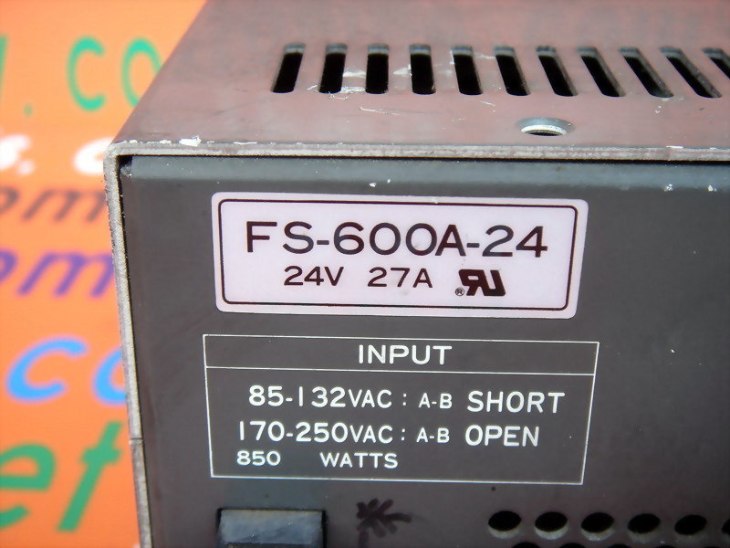 NEMIC-LAMBDA FS-600A-24 POWER SUPPLY