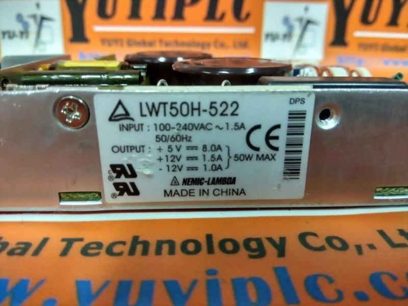NEMIC-LAMBDA LWT50H-522 POWER SUPPLY