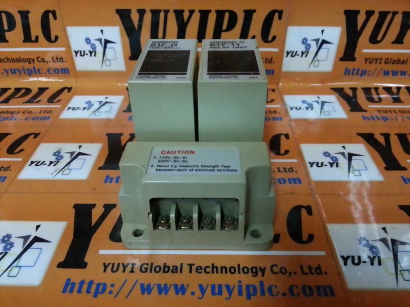 OMRON 61F-G FLOATLESS LEVEL SWITCH/61F-11 RELAY UNIT