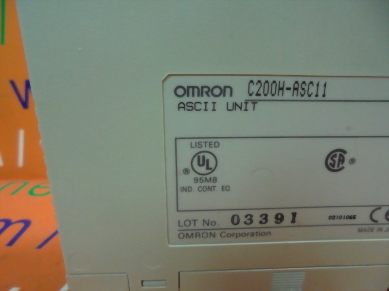 OMRON ASCII UNIT C200H-ASC11